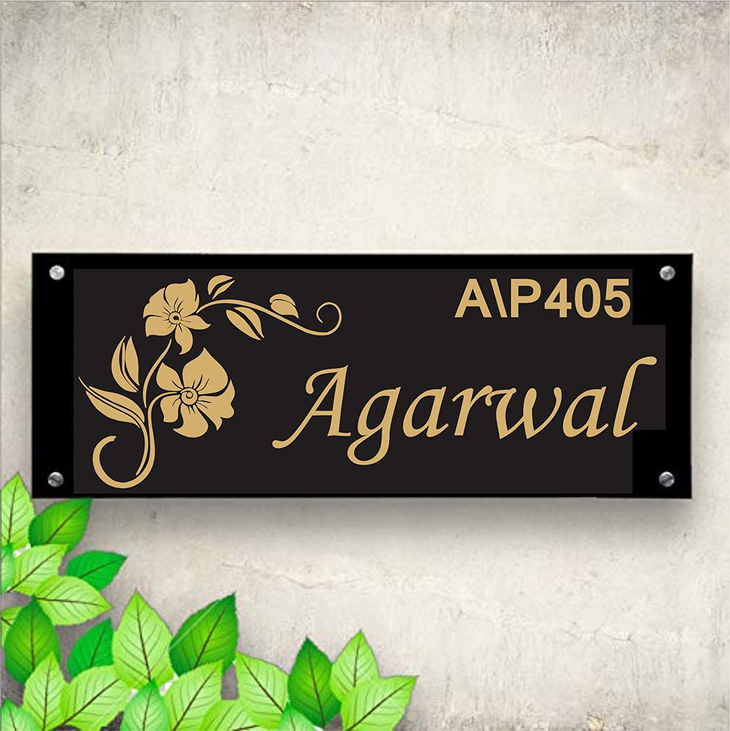 Customised Home Name Boards – Tagged "name plate template" – WOOPME