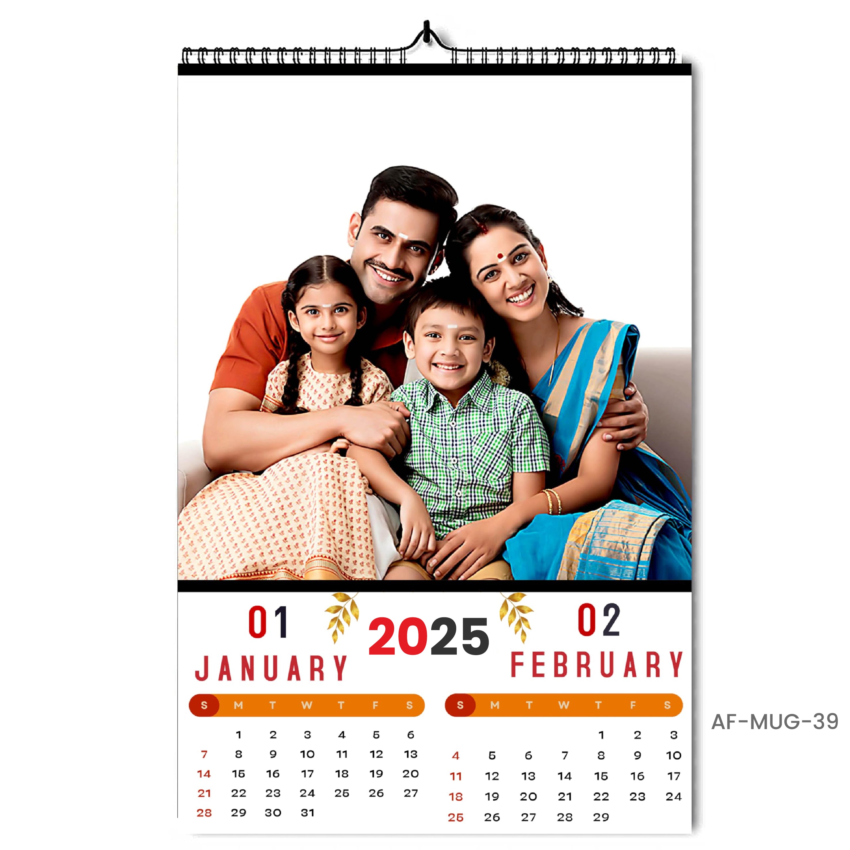 Custom Printed Wall Calendars – WOOPME