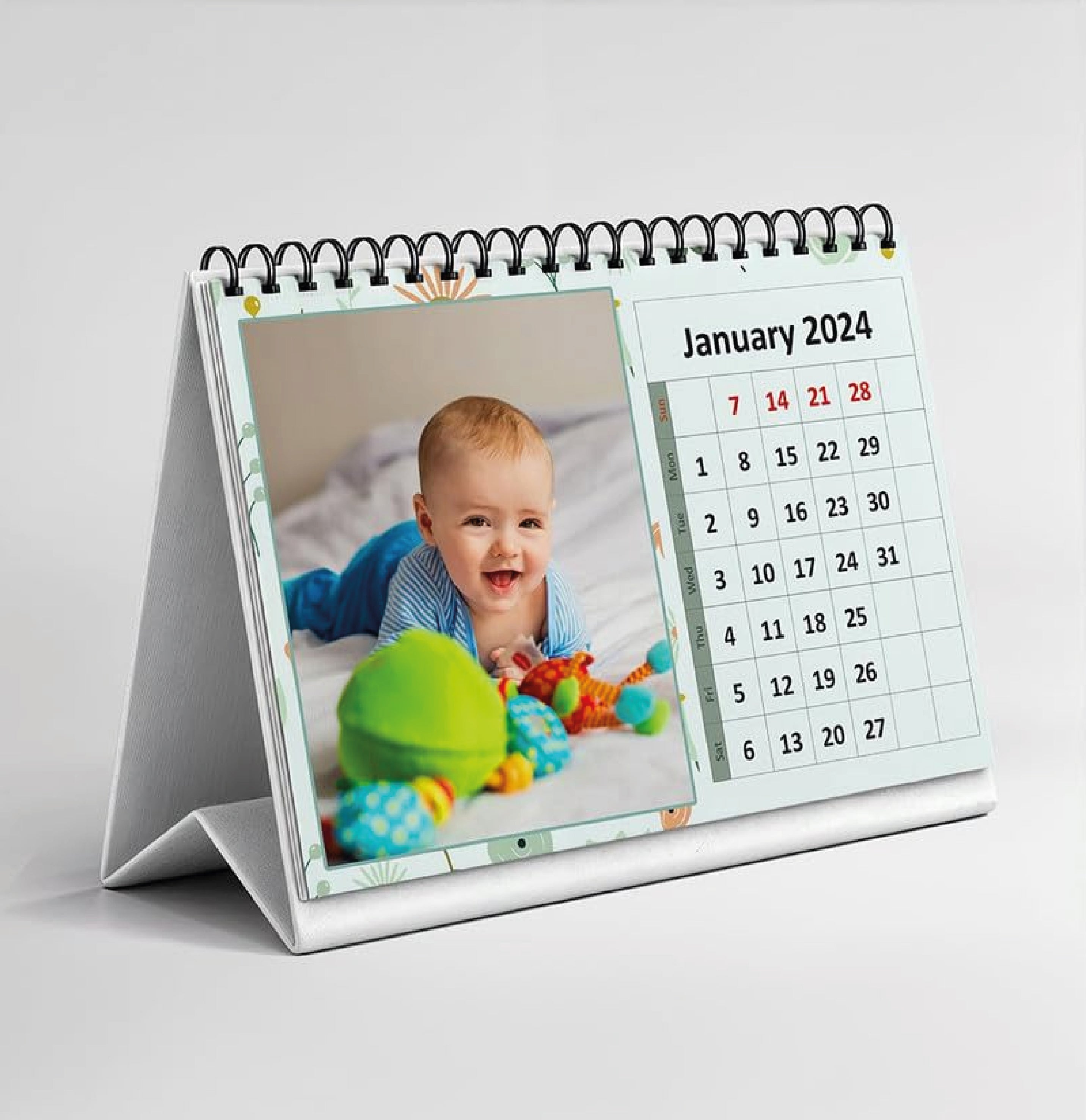 Big Square Desktop Calendar – WOOPME