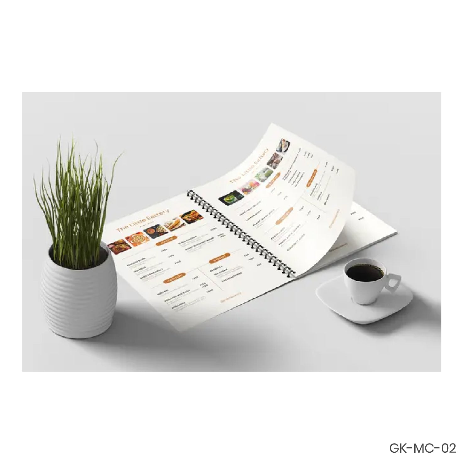 Wiro Bound Menu Cards – WOOPME