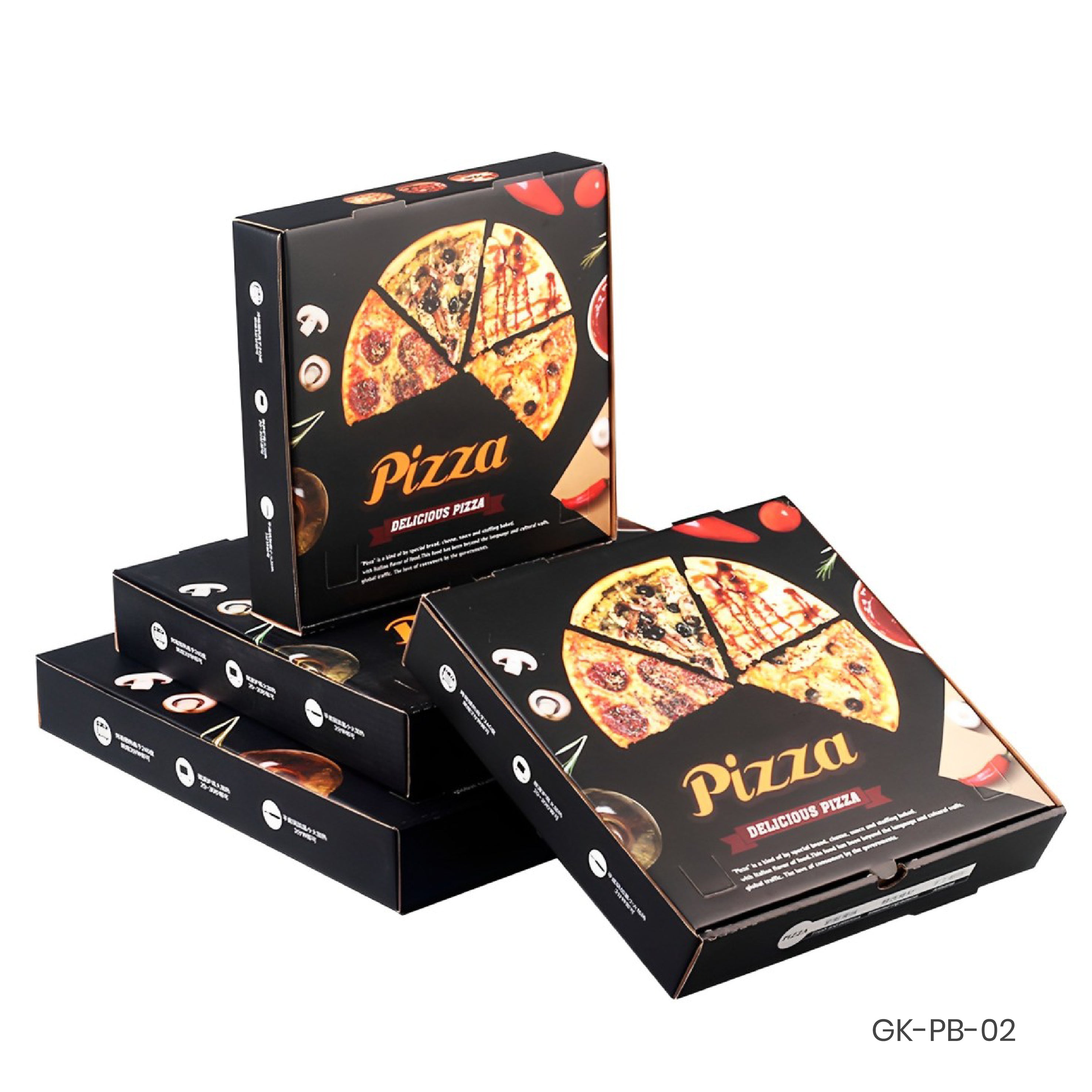 Custom Small Pizza Boxes – WOOPME