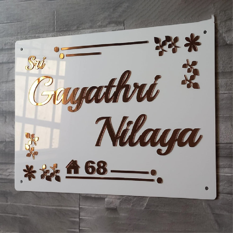 Embossed Name Plates-White – WOOPME