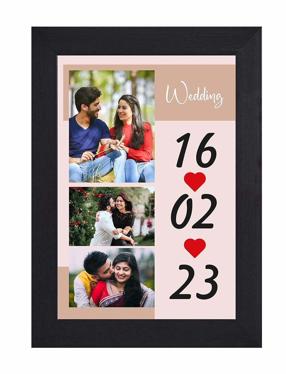 Woopme Customized Couple Wedding Date Photo Frame – WOOPME