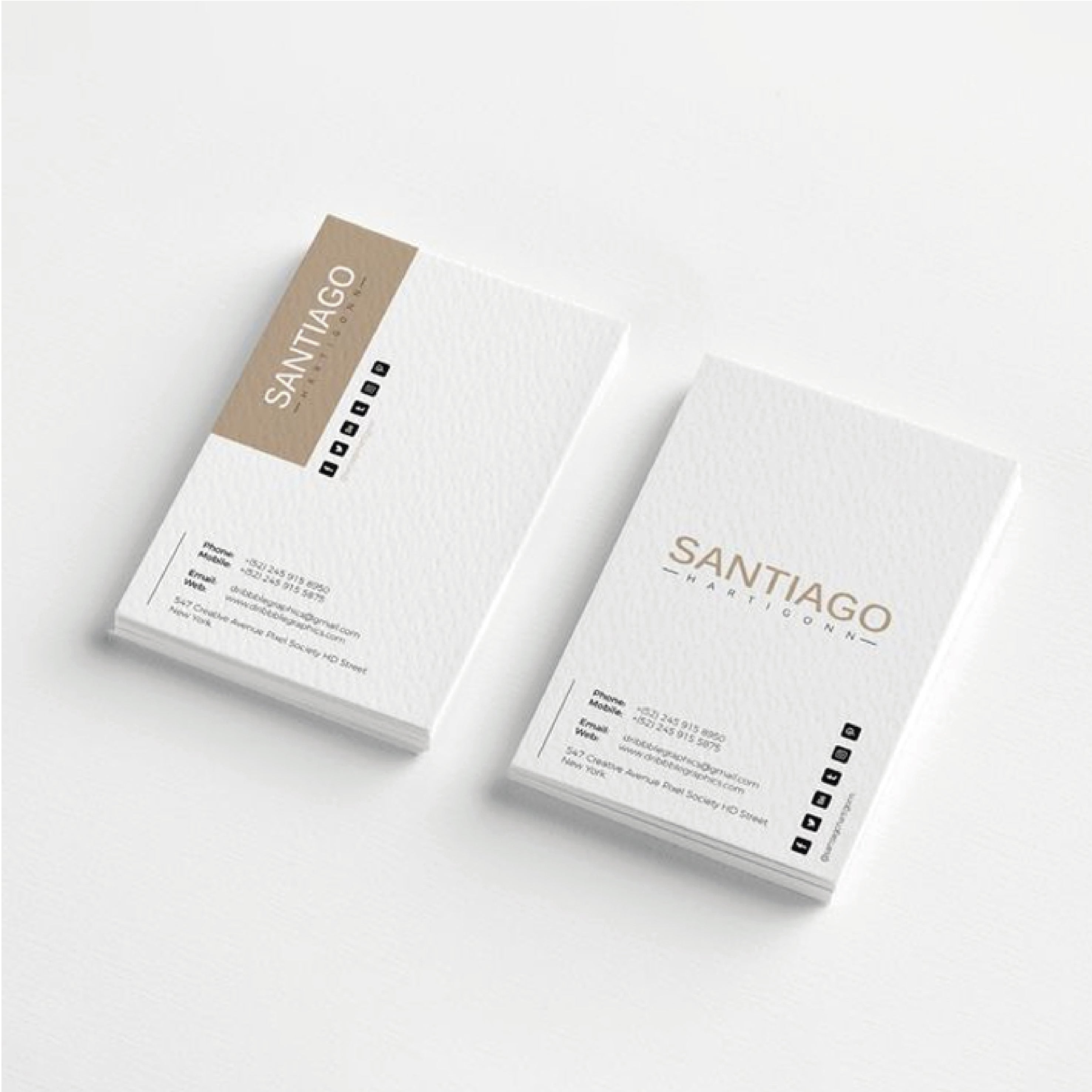Textured Business Cards – WOOPME